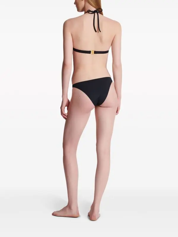 Balmain Logo-print Triangle Bikini Set