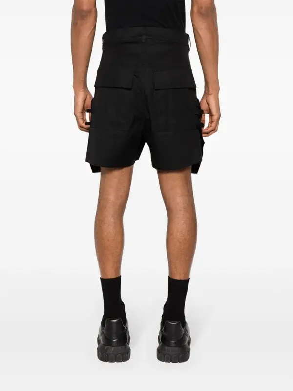 Rick Owens Stefan Cargo Shorts - Black