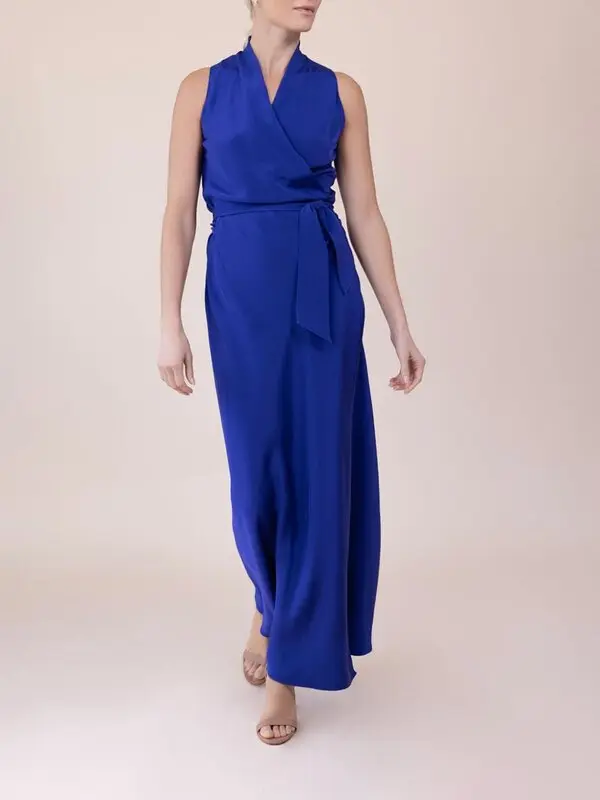 PETER COHEN Vickie Silk Maxi Dress
