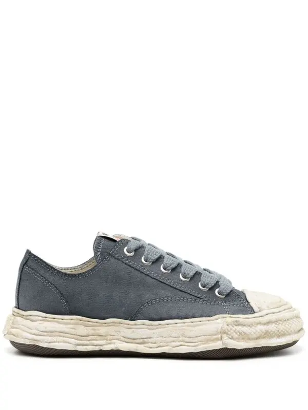 Mihara Yasuhiro Peterson23 Canvas Lace-up Sneakers - Blue