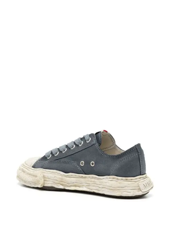 Mihara Yasuhiro Peterson23 Canvas Lace-up Sneakers - Blue