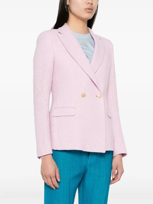 Tagliatore Double-breasted Bouclé Blazer