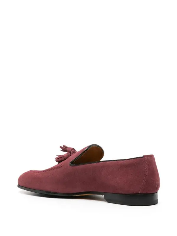 DOUCAL'S Tassel-detail Suede Loafers