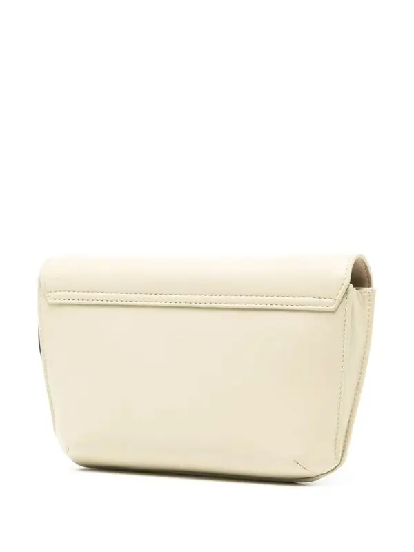YU MEI Keriana Leather Clutch - Neutrals