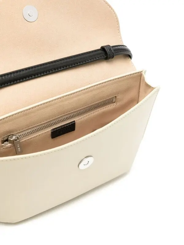 YU MEI Keriana Leather Clutch - Neutrals