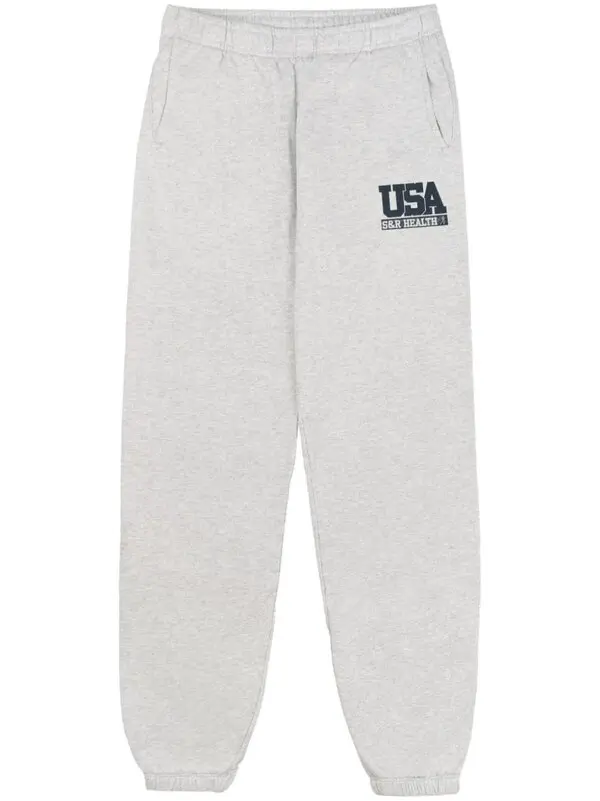 SPORTY & RICH Team Usa Track Pants