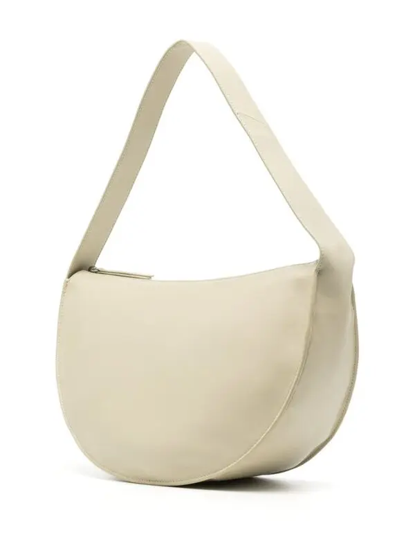 YU MEI Antonia Leather Shoulder Bag - Neutrals