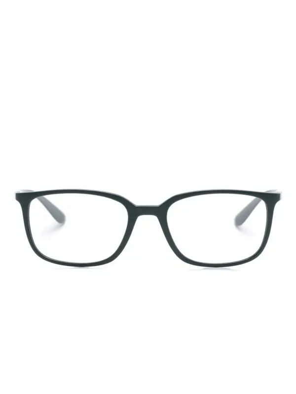 Ray-ban Rectangle-frame Glasses - Green