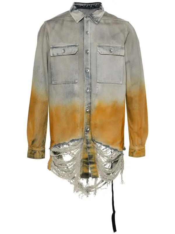 Rick Owens Outer Denim Shirt Jacket