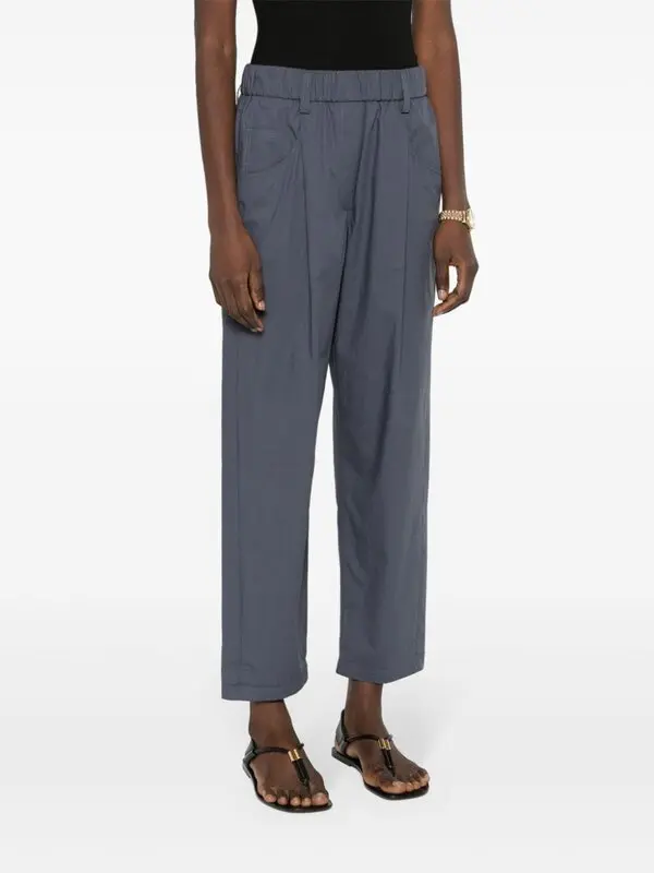 Brunello Cucinelli Cotton Tapered Trousers