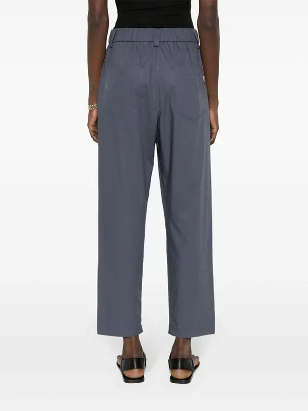 Brunello Cucinelli Cotton Tapered Trousers