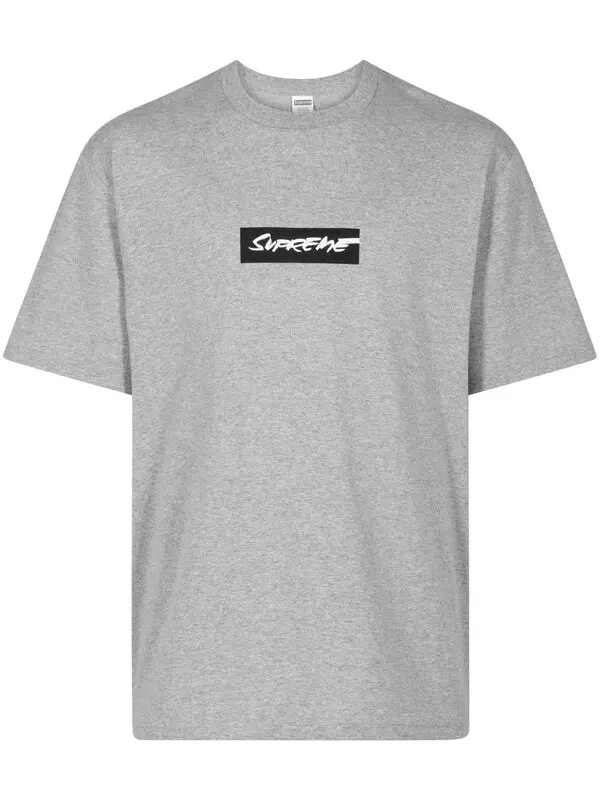 Supreme Futura Box Logo Ss24 T-shirt - Grey