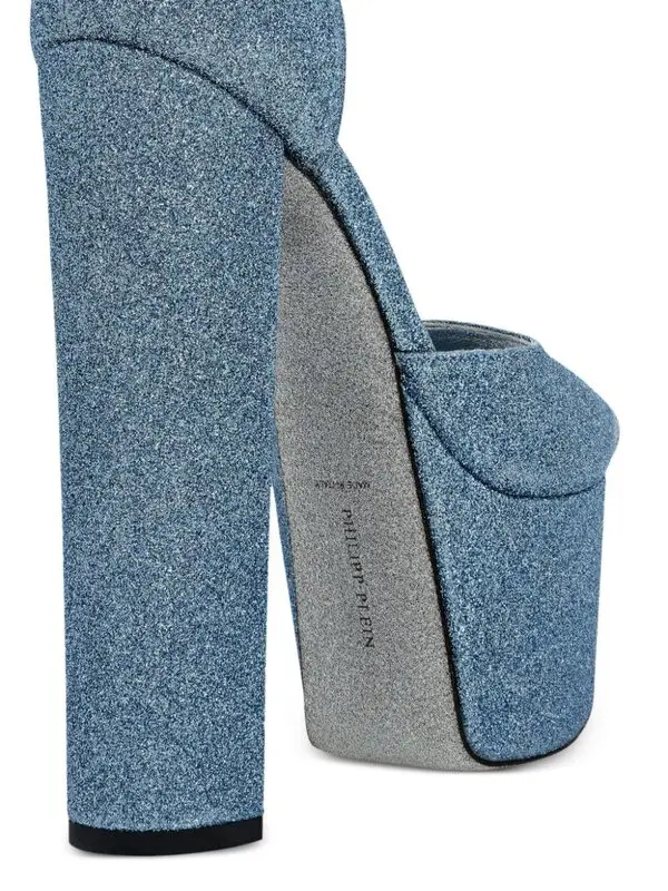 Philipp Plein Platform Pumps - Blue
