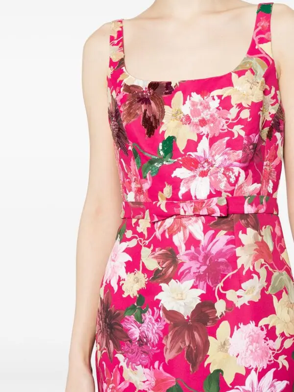 Sachin & Babi Lana Floral-print Gown - Pink