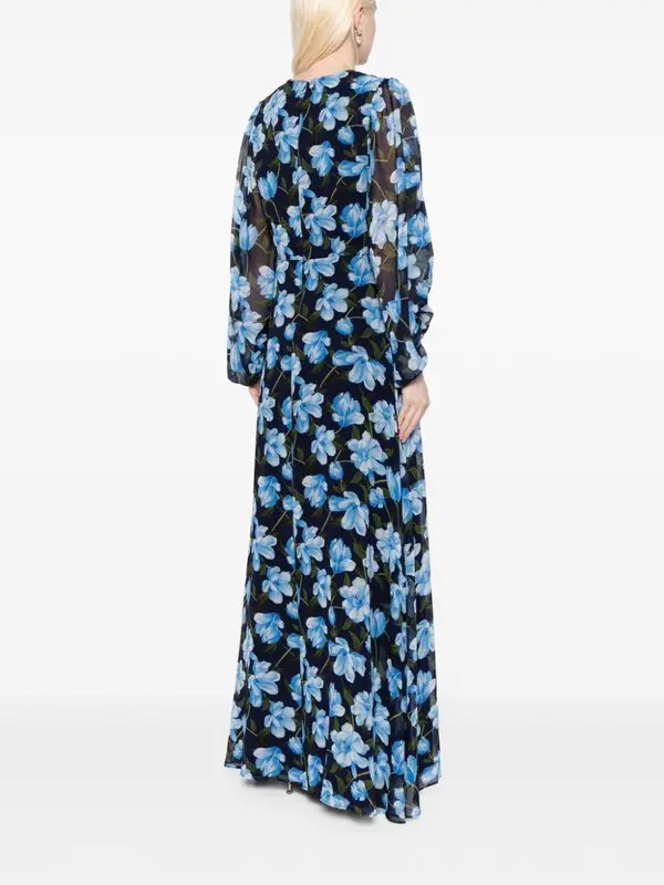 Sachin & Babi Jenny Floral-print Gown