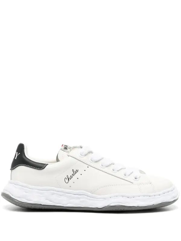 Mihara Yasuhiro Charles Leather Sneakers - White