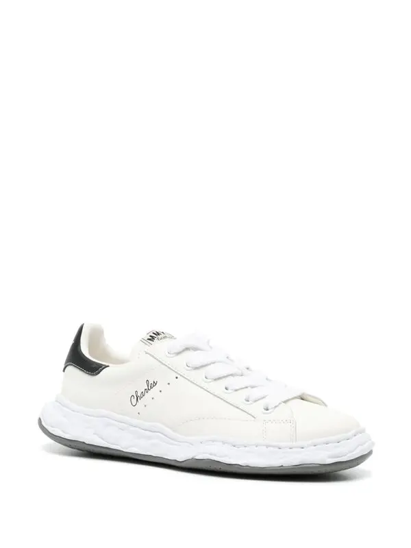 Mihara Yasuhiro Charles Leather Sneakers - White