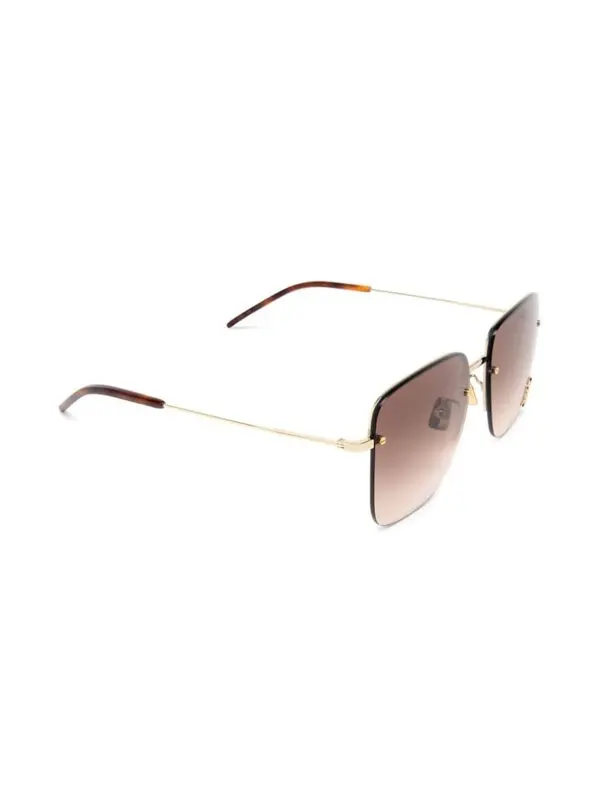 Saint Laurent Sl 312 Sunglasses - Gold