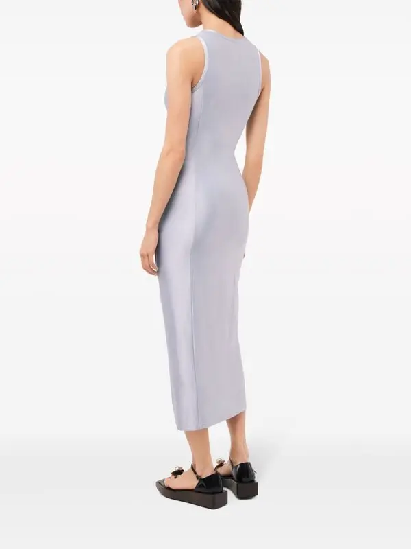 Rabanne Stud-detailed Midi Dress - Blue