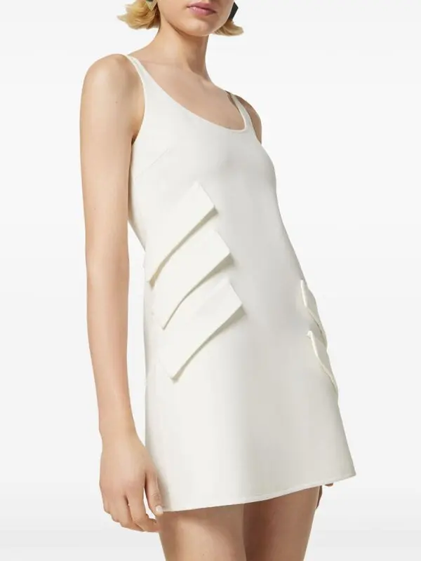 Versace Scoop-neck Mini Dress