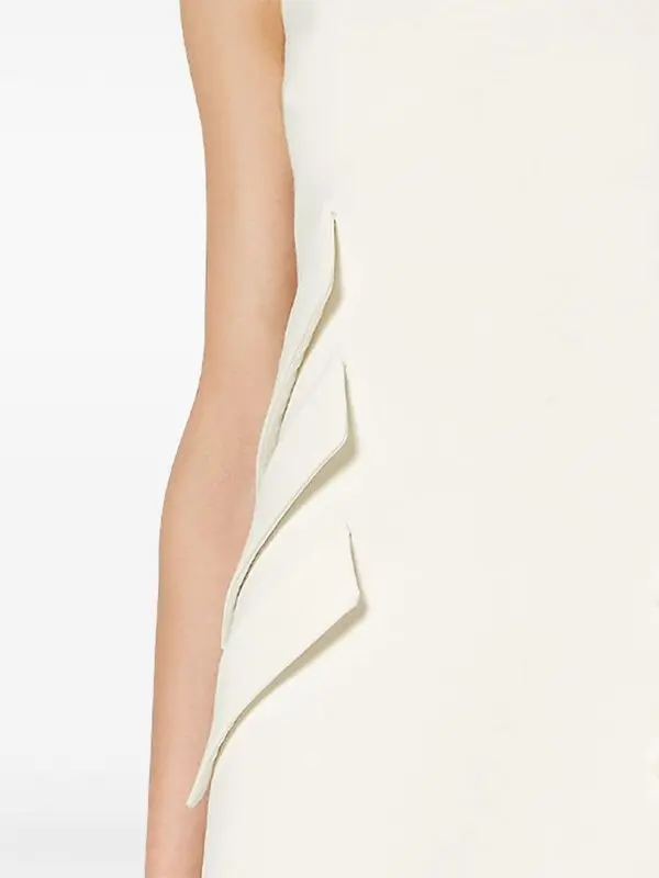 Versace Scoop-neck Mini Dress