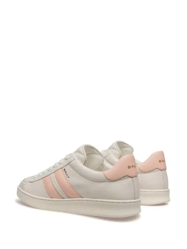 Bally Tyger Leather Sneakers - White