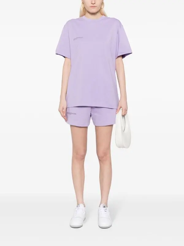 PANGAIA Slogan-print T-shirt - Purple