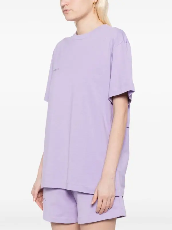 PANGAIA Slogan-print T-shirt - Purple