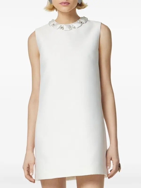 Versace Bead-embellished Mini Dress