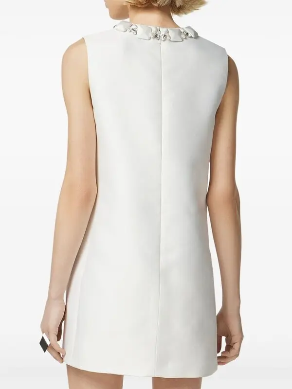 Versace Bead-embellished Mini Dress