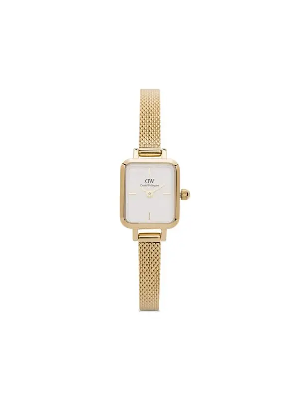 DANIEL WELLINGTON Mini Quadro 18mm Watch - Gold