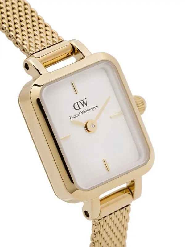 DANIEL WELLINGTON Mini Quadro 18mm Watch - Gold