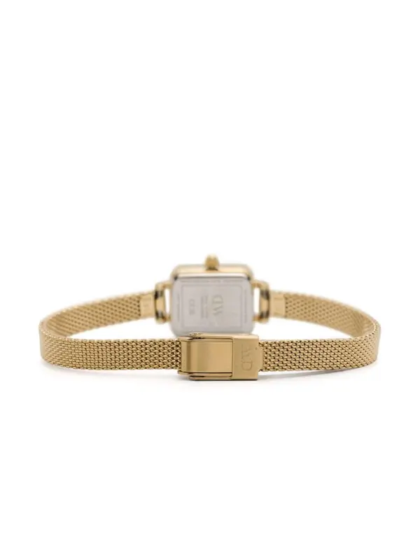 DANIEL WELLINGTON Mini Quadro 18mm Watch - Gold