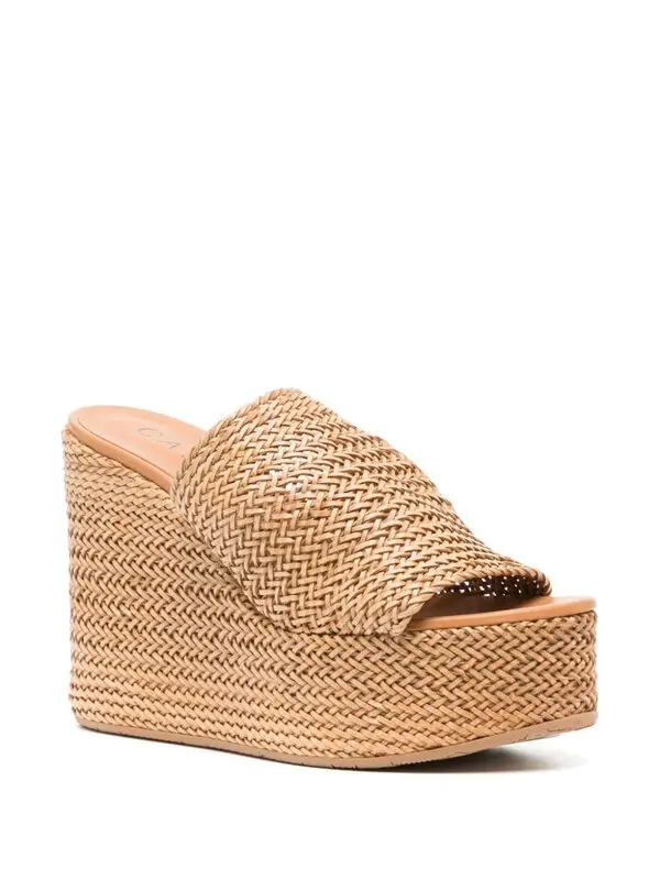Casadei 130mm Twiga Espadrilles - Brown