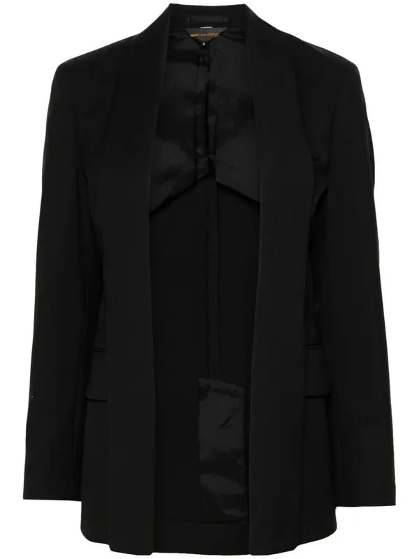 Comme Des Garçons Shawl-lapels Wool Blazer