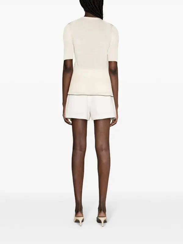 JOSEPH Contrasting-trim Fine-knit Jumper