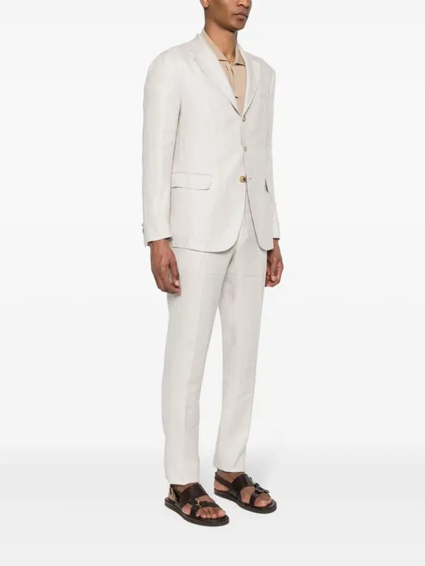 Boglioli Single-breasted Linen Suit
