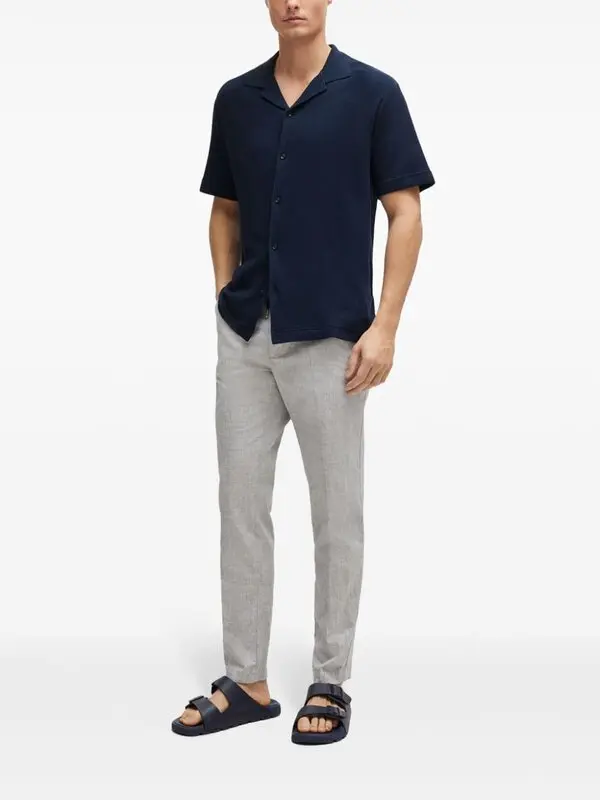BOSS Short-sleeve Cotton Shirt