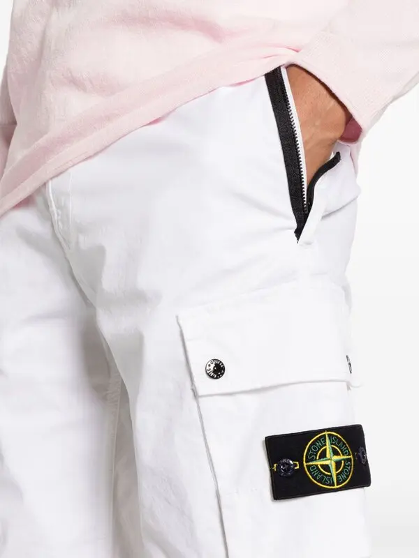 Stone Island Compass Badge Bermuda Shorts