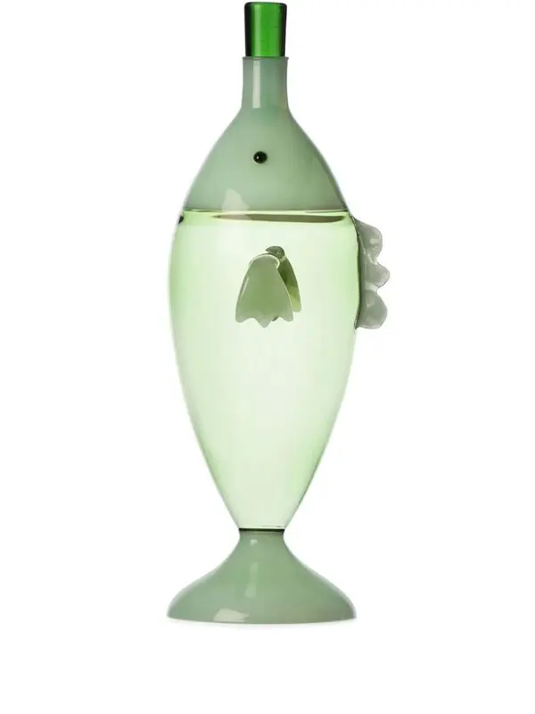 ICHENDORF MILANO Marine Garden Fish Glass Bottle - Green