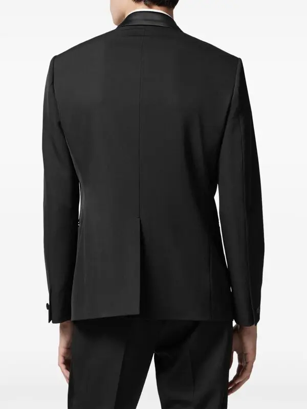 Versace Crystal-embellished Wool Blazer
