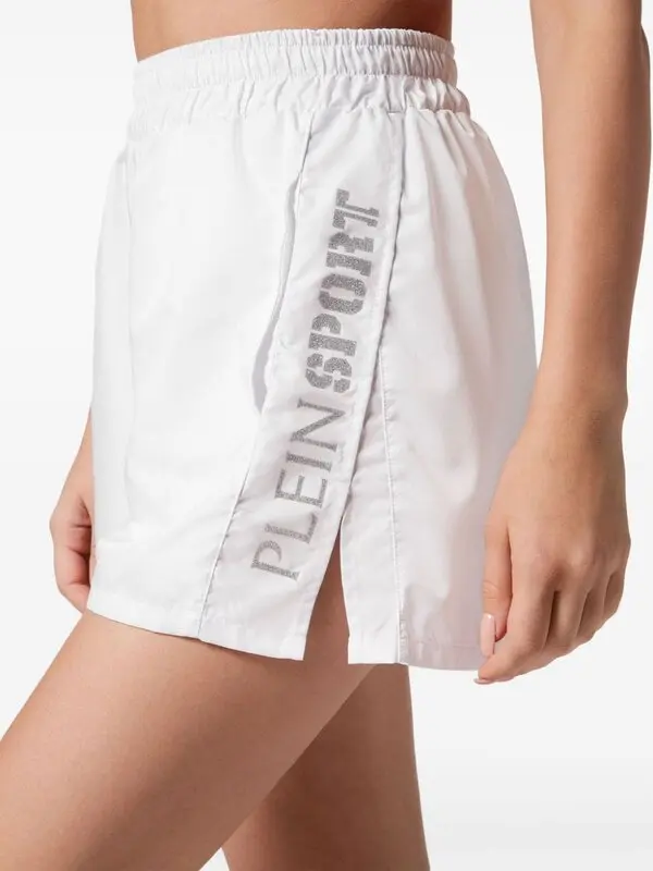 PLEIN SPORT Logo-tape Running Shorts