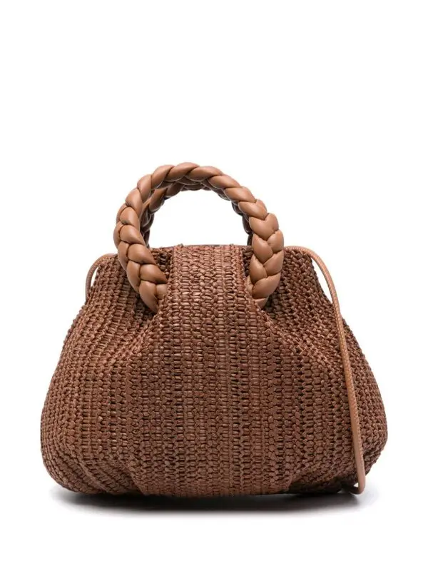 Hereu Bombon Raffia Tote Bag