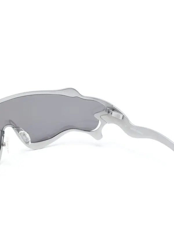 Henrik Vibskov Octane Shield Sunglasses - Silver