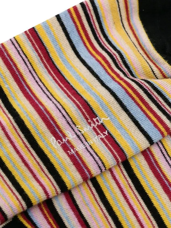 Paul Smith Striped Knitted Socks