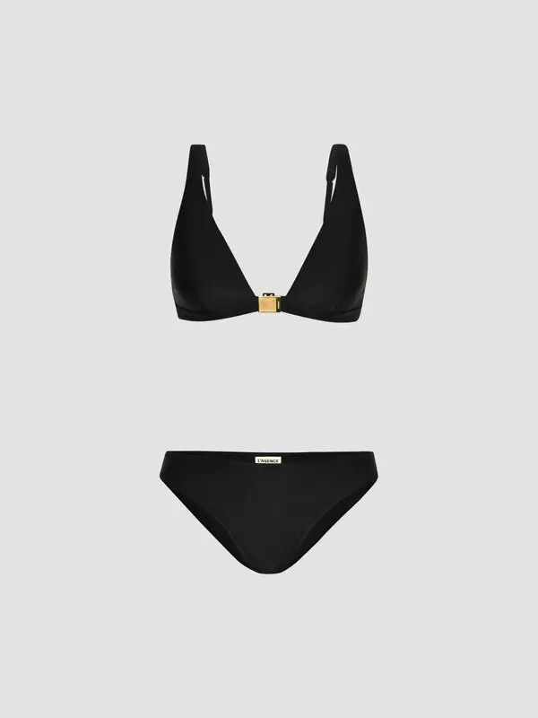L'Agence Solids Nicole Bikini Bottom