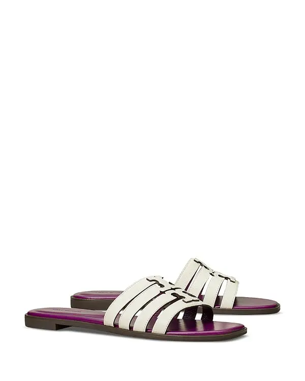 Tory Burch Ines Slide - Blanc