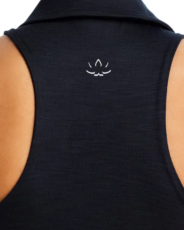 Beyond Yoga Heather Rib Prep Cropped Tank