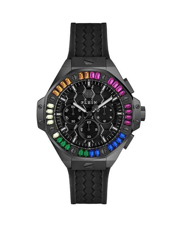 Philipp Plein Plein Chrono Royal Chronograph, 42mm - Black