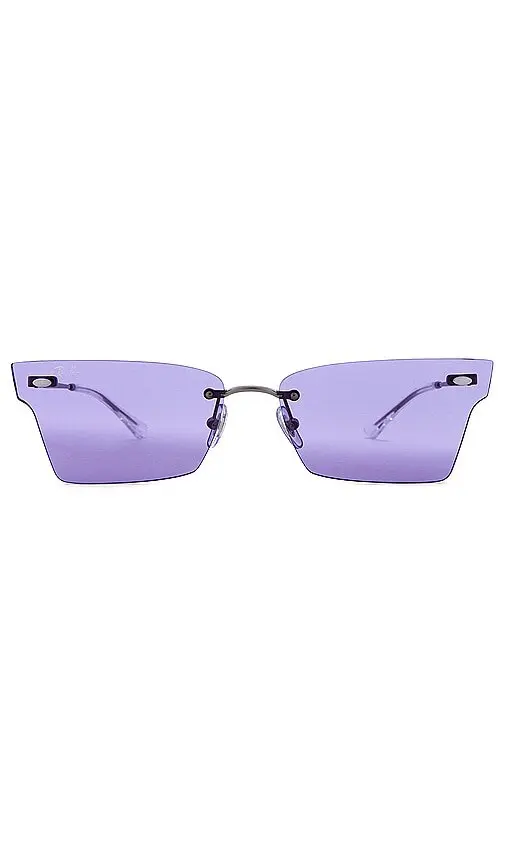 Ray-ban Xime Sunglasses - Gunmetal & Purple